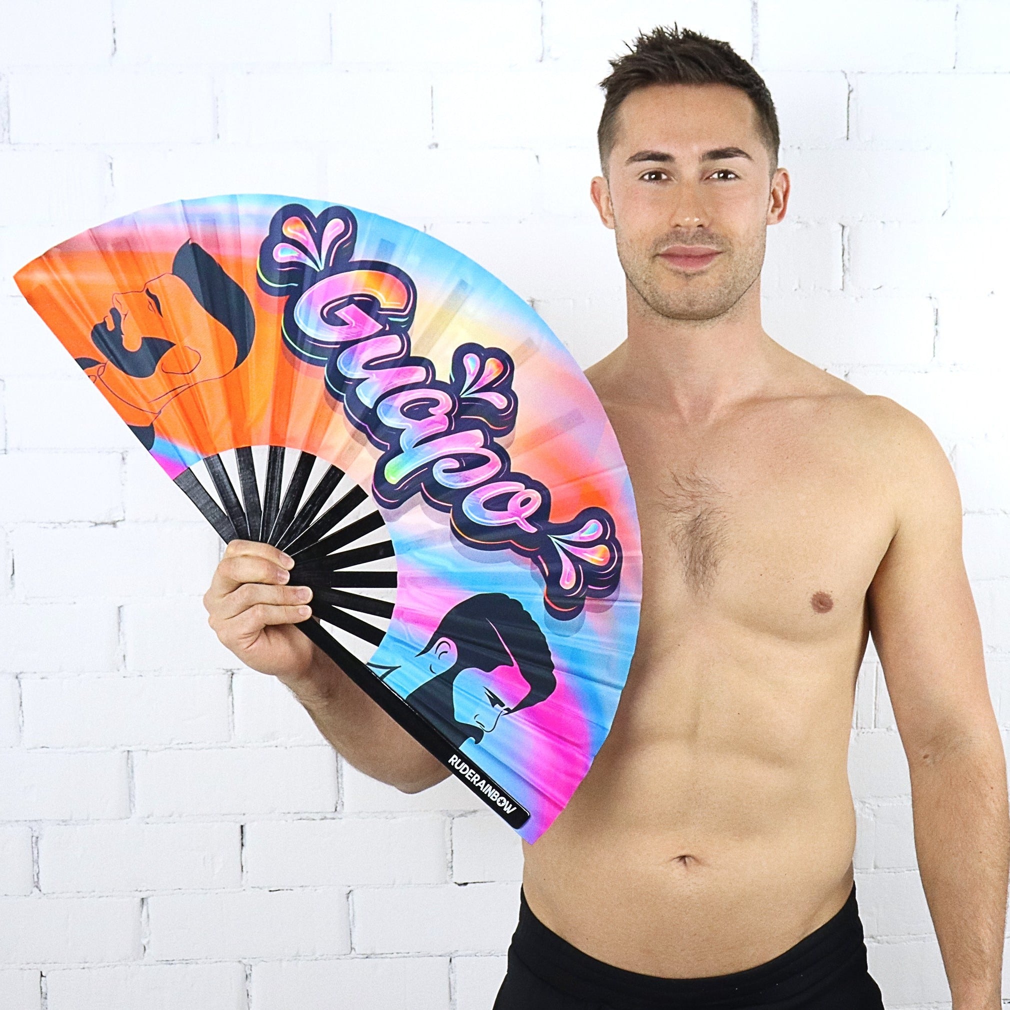 Guapo UV Party Fan – Rude Rainbow